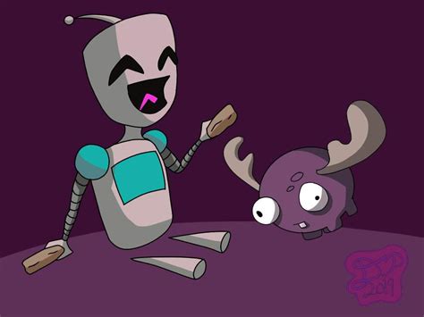 Gir And Minimoose Invader Zim Amino