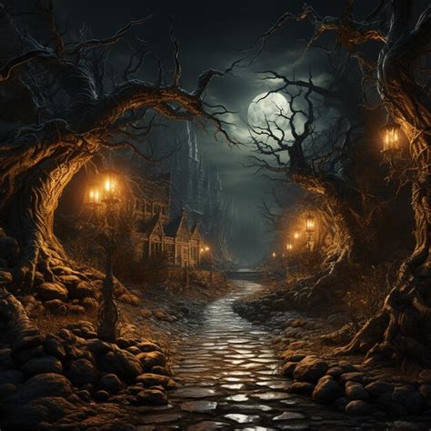 Premium Photo Haunted Tree