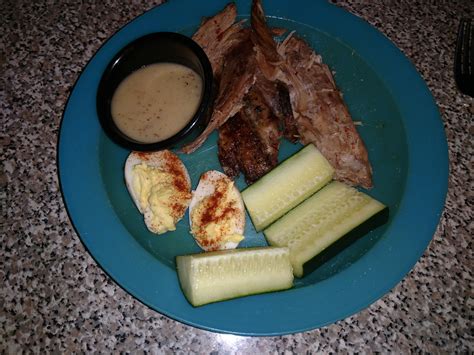 Pulled Pork And Deviled Eggs R Keto Food