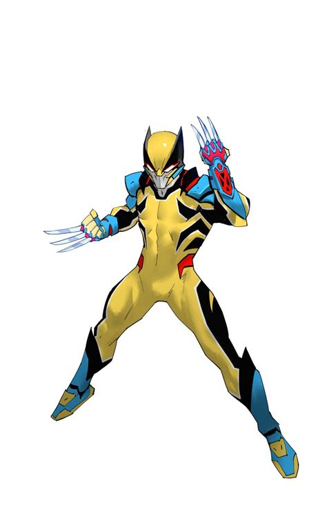 Dan Mora Wolverine X Men Juuken Sentai Gekiranger Marvel Super Sentai Tokusatsu X Men
