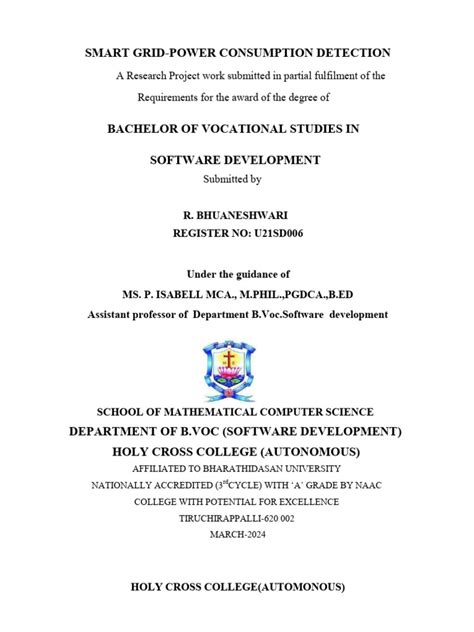 Final Iot Report Pdf Power Supply Smart Grid