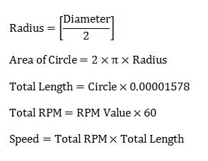 Motor Top Speed RPM Calculator Online Motor Top Speed RPM Calculator App Software Converter
