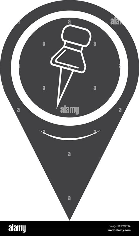 map pointer icon stock vector image and art alamy