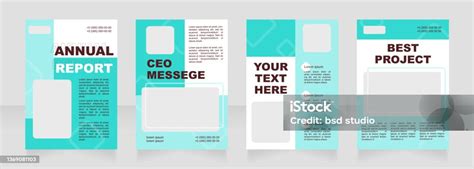 전자 청록색 빈 브로셔 레이아웃 디자인 제품 정보 텍스트에 대한 빈 복사 공간이 있는 세로 포스터 템플릿 집합입니다 미리 만들어진 기업 보고서 수집 편집 가능한 전단지 용지