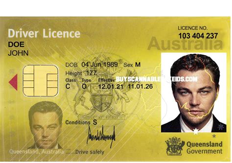 Australia Queensland Fake Driver License Scannable Buy Scannable Fake Id Best Fake IDs Online