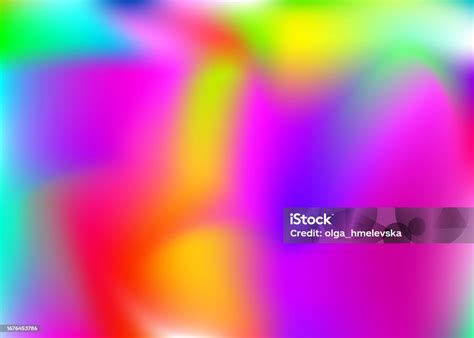 추상적인 배경 핑크 메탈 질감 진주 빛 그라데이션 메탈릭 라이트 홀로그램 텍스처 네온 홀로그래피 브로셔 소프트 배너 최소한의 유체 보라색 추상 배경 0명에 대한 스톡 벡터