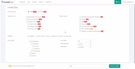 Free GRE Practice Test CrunchPrep GRE