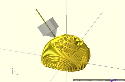3d Printing Non Planar Slicing With Planar Slicer Xyz Dims
