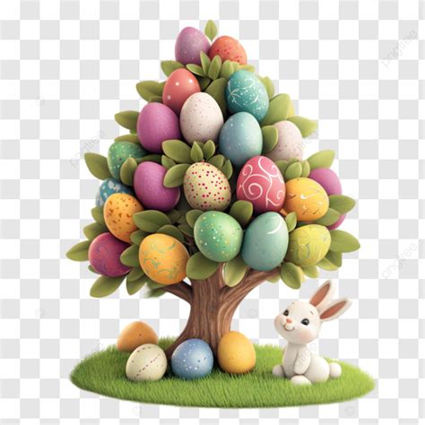 파스텔 계란과 푸른 잔디를 곁들인 기발한 부활절 달걀 덤불 기발한 부활절 달걀 덤불 파스텔 에그 녹색 풀 Png 일러스트 및 이미지 에 대한 무료 다운로드 Pngtree