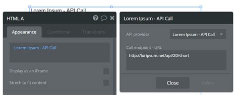 Is There A Way To Make An Api Call Dynamic Without The Symbol 2 By Romanmg Apis