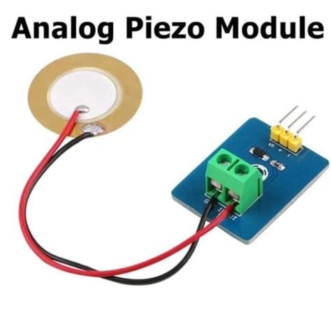 Jual Piezzo Module Analog Vibration Arduino Kota Bandar Lampung