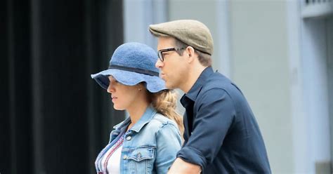 셋째 임신 블레이크 라이블리 남편 라이언 레이놀즈와 외출[파파라치컷]