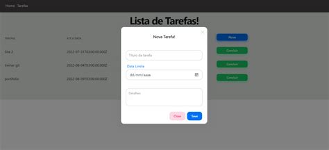 Github Renatotorquato Tarefas Projeto Tarefas Para Registrar Tarefas A Executar E J Executadas