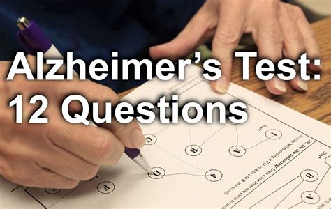 Alzheimer Test Artofit