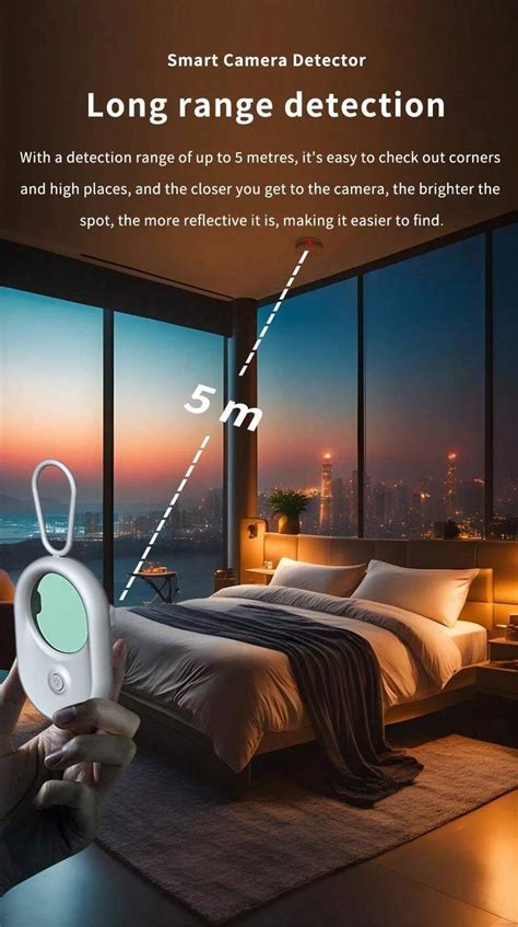 Multi Function Handheld Camera Detector Anti Spy Hidden Camera Infrared Sensor Detector For