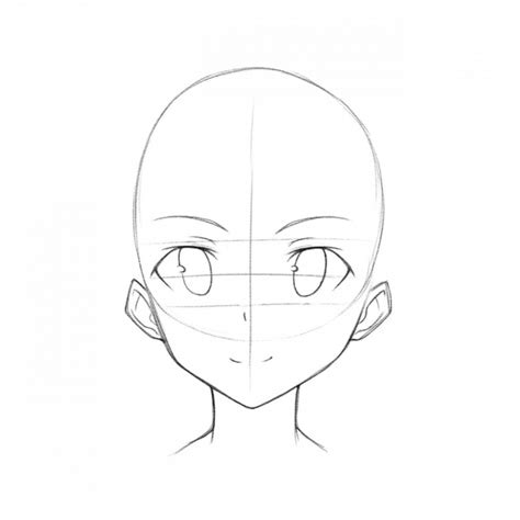 Как нарисовать голову аниме 30 фото