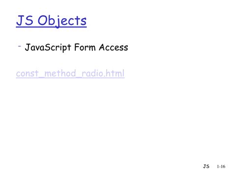 Ppt Introduction To Javascript Objects Arrays And Functions