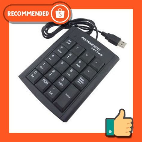 Jual Terbaik Numeric Keypad Mini Keyboard Numpad Angka Numerik Kasir Shopee Indonesia