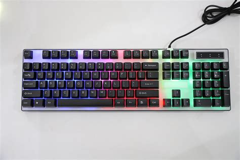 Buy Wholesale China Luminous Game Keyboard Electronic Sports Peripherals Mechanical Feel