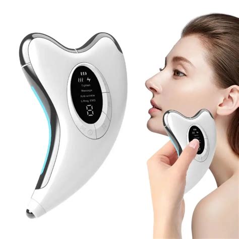 Electric Gua Sha Facial Massage Tool Led Light Therapy
