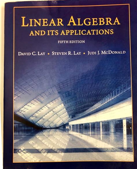 Linear Algebra And Its Applications 5th Ed Isbn 9781288854759 9781323235737