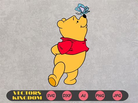 Pooh Svg Winnie The Pooh Svg Winnie Svg Pooh Cut File Pooh Cricut