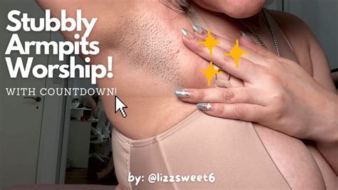 Stubbly Armpits Worship Lizzsweet Clips Sale
