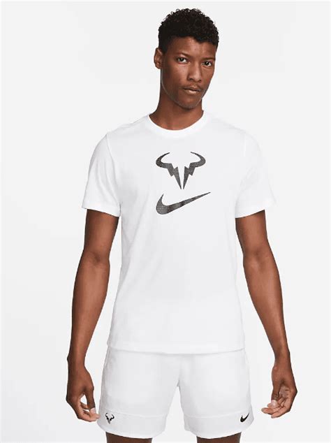 Nike Court Dri Fit Rafa White Mens Herrar Tenniskläder