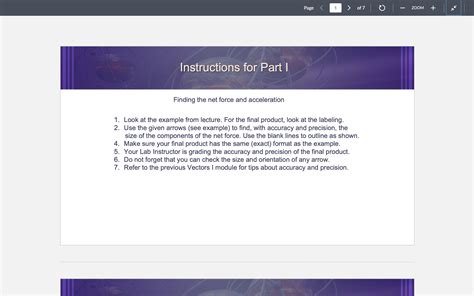 Solved Finding The Net Force And Acceleration 1 Look At The
