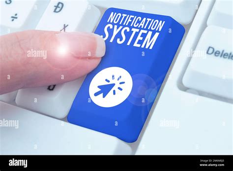 Conceptual Caption Notification System Concept Meaning Do Not Forget