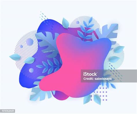 텍스트에 대한 빈 공간이있는 분홍색과 파란색 겨울 배너 템플릿 개성 개념에 대한 스톡 벡터 아트 및 기타 이미지 개성 개념 겨울 계절 Istock