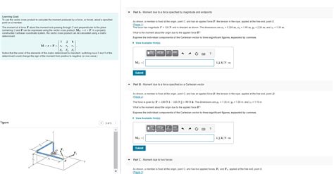 Solved Learning Goal To Use The Vector Cross Product To Chegg