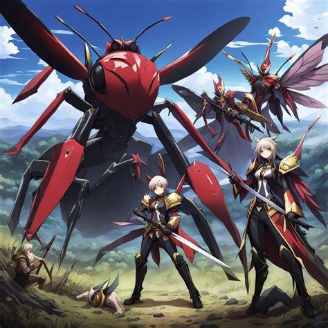 Insect Humanoid Anime