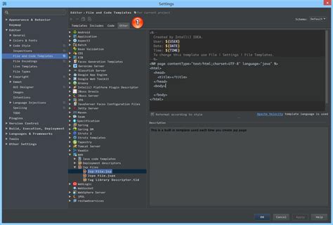 文件代码模板的使用 Intellij Idea 使用教程 Udn开源文档 文件代码模板的使用 Intellij Idea 使用教程 Udn开源文档