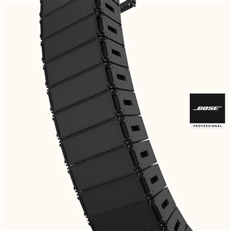 NEW Bose DeltaQ Array Loudspeakers Added To Rental Inventory Acoustic Control