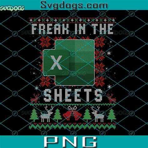 Freak In The Sheets Excel Png Christmas Excel Png