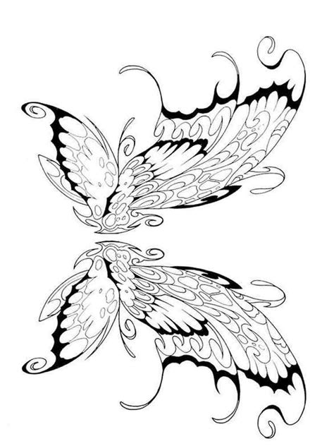 Fairy Wings Coloring Pages