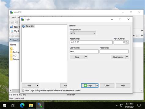 CentOS Stream OpenSSH SSH File Transfer Windows Server World