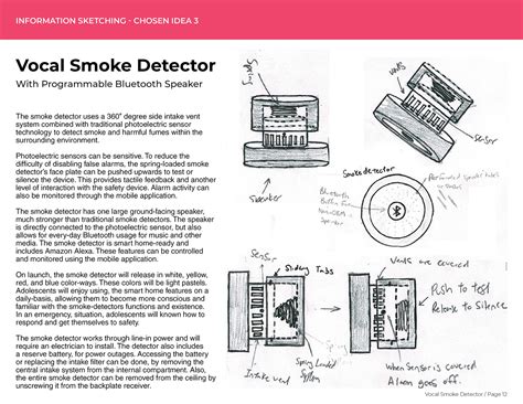 Vocal Smoke Detector Product Design On Behance