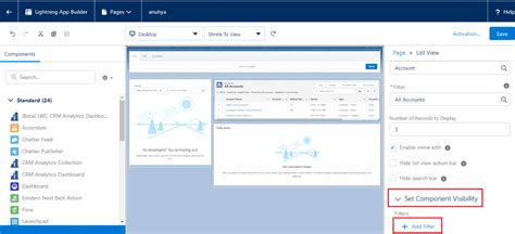 Component Visibility In App Page Learn Salesforce With Anuhya Digital