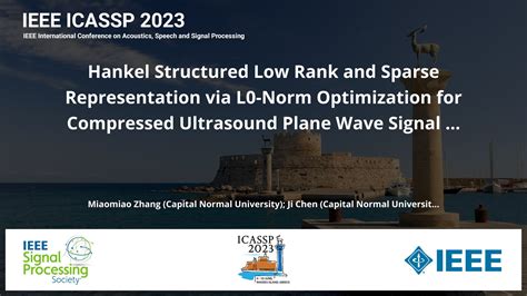 Hankel Structured Low Rank And Sparse Representation Via L0 Norm Optimization For Compressed