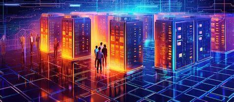 premium ai image big data processing