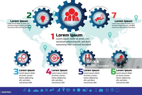 기어 프로 파일 등급 Infographic의 벡터 그림입니다 귀하의 비즈니스에 대 한 개념에 대한 스톡 벡터 아트 및 기타 이미지 개념 개념과 주제 그래프 Istock
