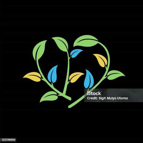 녹색 잎 꽃 로고 템플릿 일러스트 디자인입니다 벡터 Eps 10 0명에 대한 스톡 벡터 아트 및 기타 이미지 0명 개념 고전 양식 Istock
