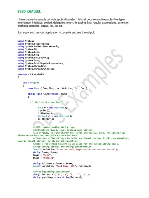 Oops Programming In C Pdf Control Flow Method Computer Programming