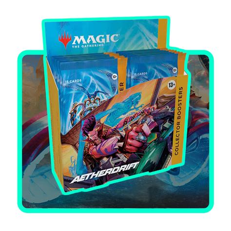 Magic The Gathering Aetherdrift Collector Booster Box Aj Tcg