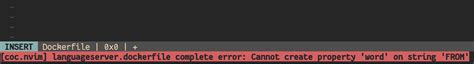 Latest Release Break Support Of Dockerfile Lsp · Issue 169 · Neoclide