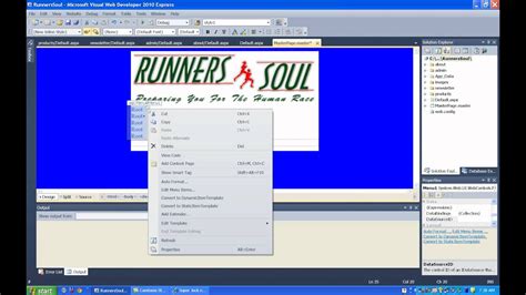 Asp 10 Add Menu Control And Sitemap Datasource Youtube