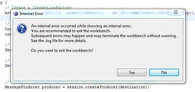 Error Message An Internal Error Occurred While Showing An Internal