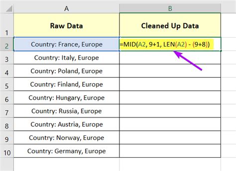 Excel Remove Characters From Left Formula Printable Online